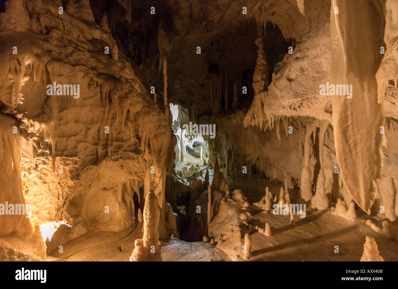 Grotte di Frasassi, Italy - The Frasassi Caves, a huge karst cave ...