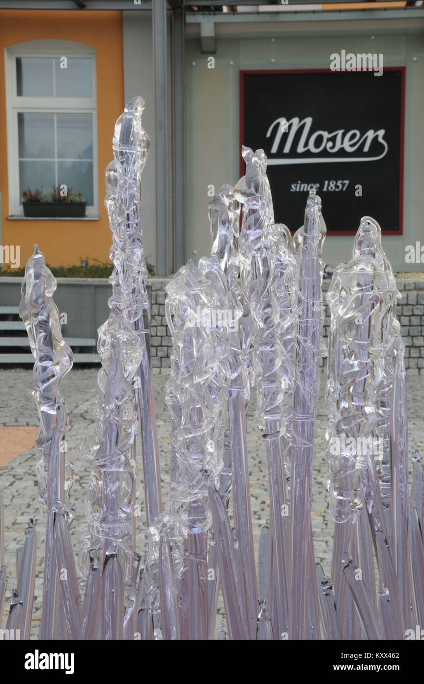 Crystal Sculpture, Factory, Moser crystals, 2014, Karlovy Vary, Czech ...