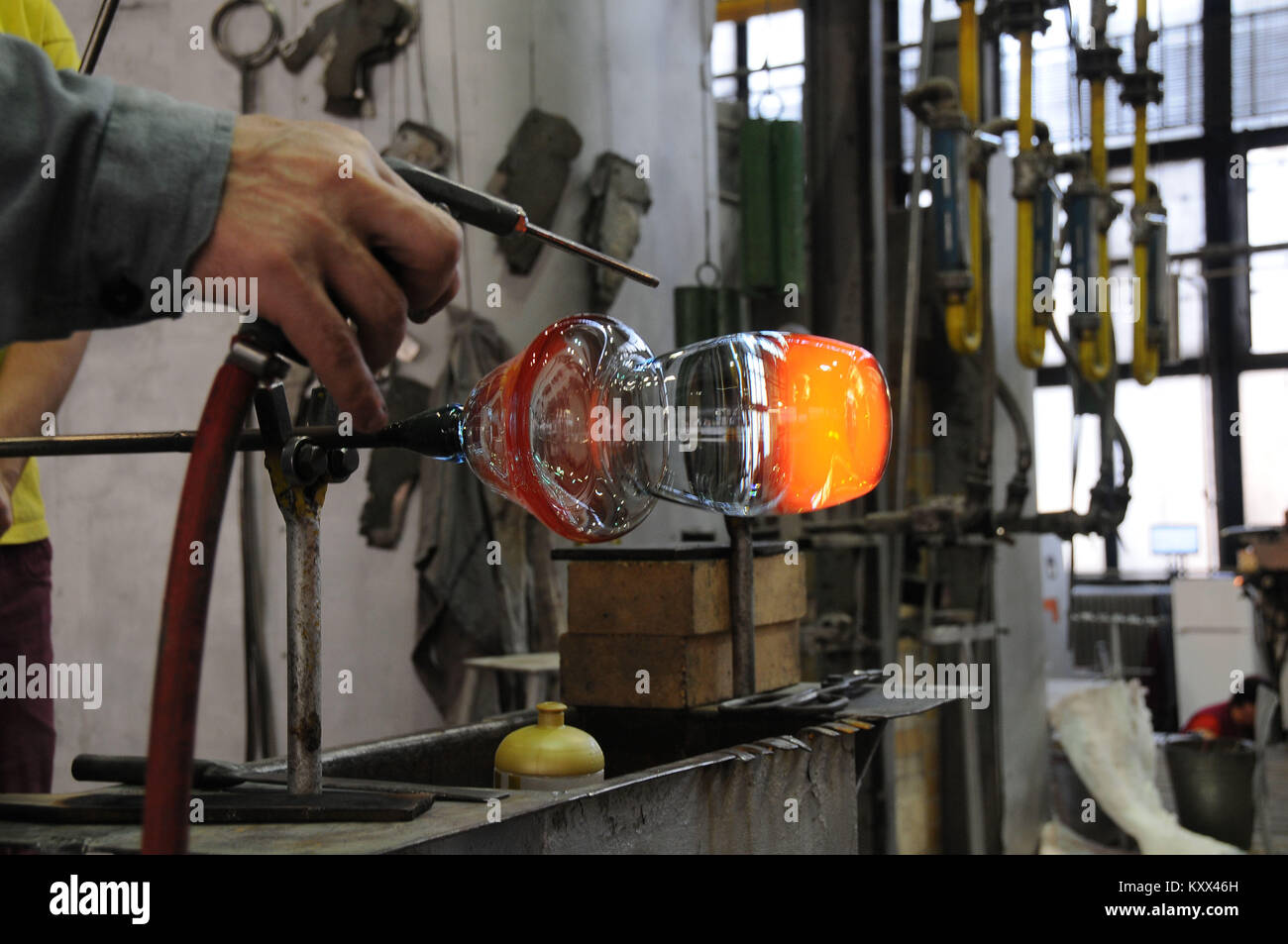Factory, Moser crystals, 2014, Karlovy Vary, Czech Republic Stock Photo ...