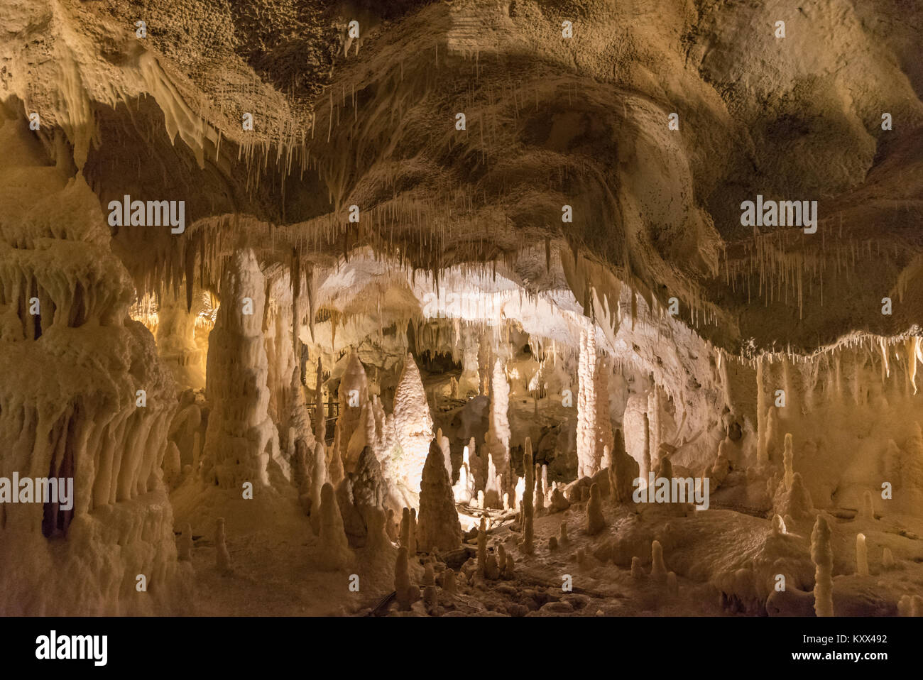 Grotte di Frasassi, Italy - The Frasassi Caves, a huge karst cave ...