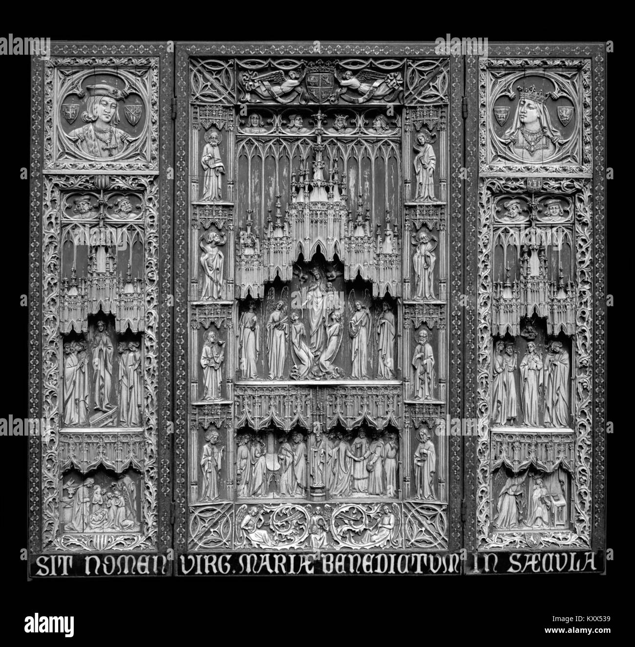Triptych style Black and White Stock Photos & Images - Alamy