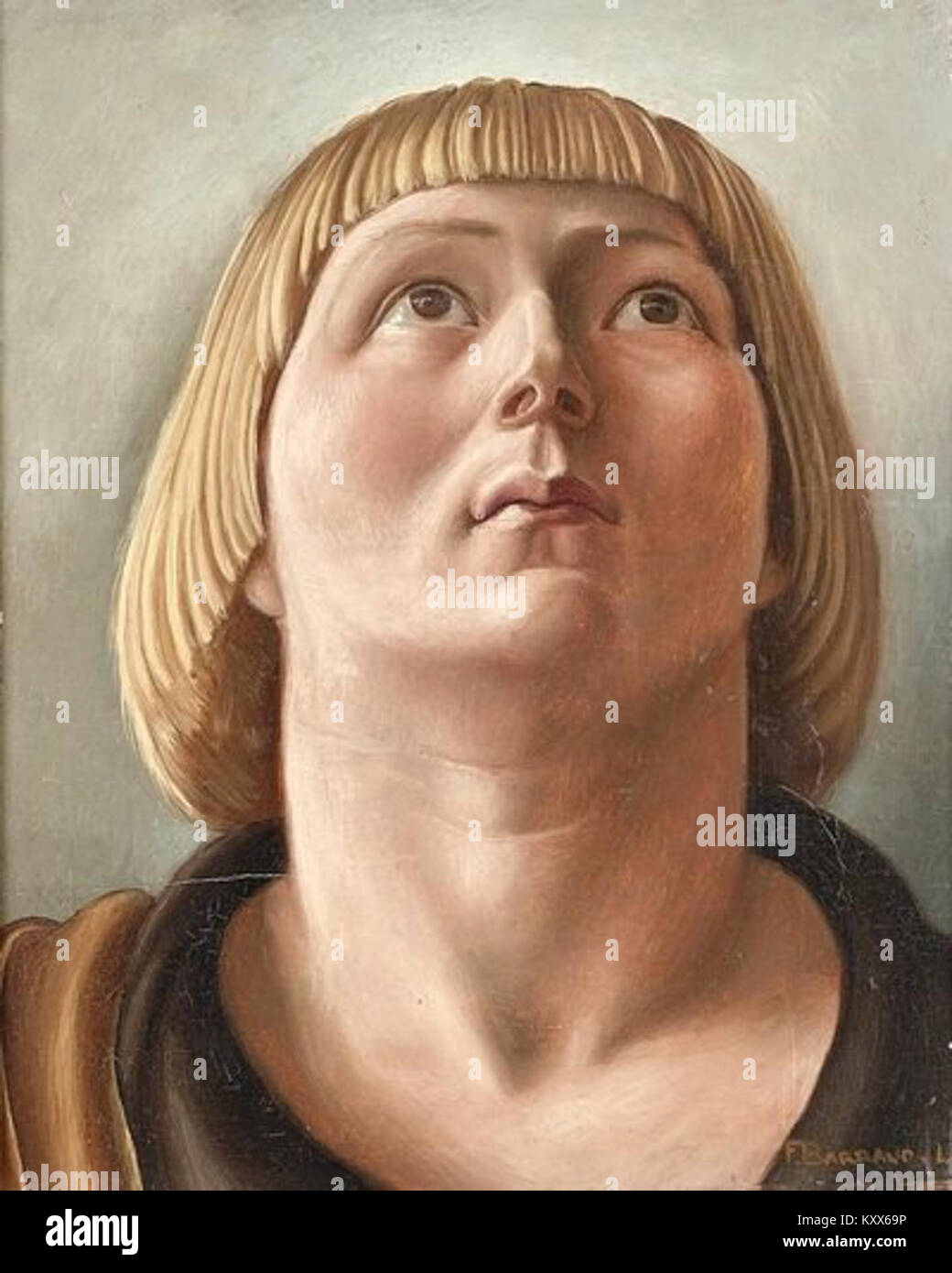 François Barraud, a Swiss artist, is known for his portraits, including ...