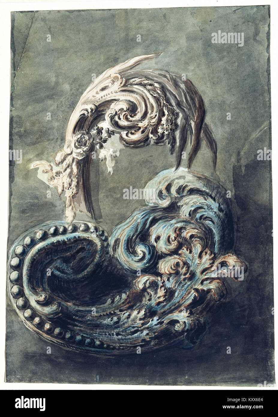 Rococo ornaments hi-res stock photography and images - Alamy