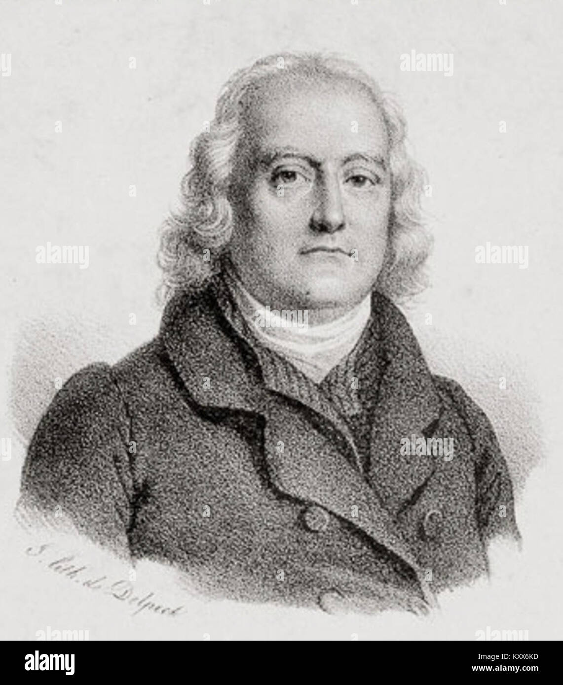 Portrait of François-Antoine de Boissy d'Anglas by artist Delpech shows ...