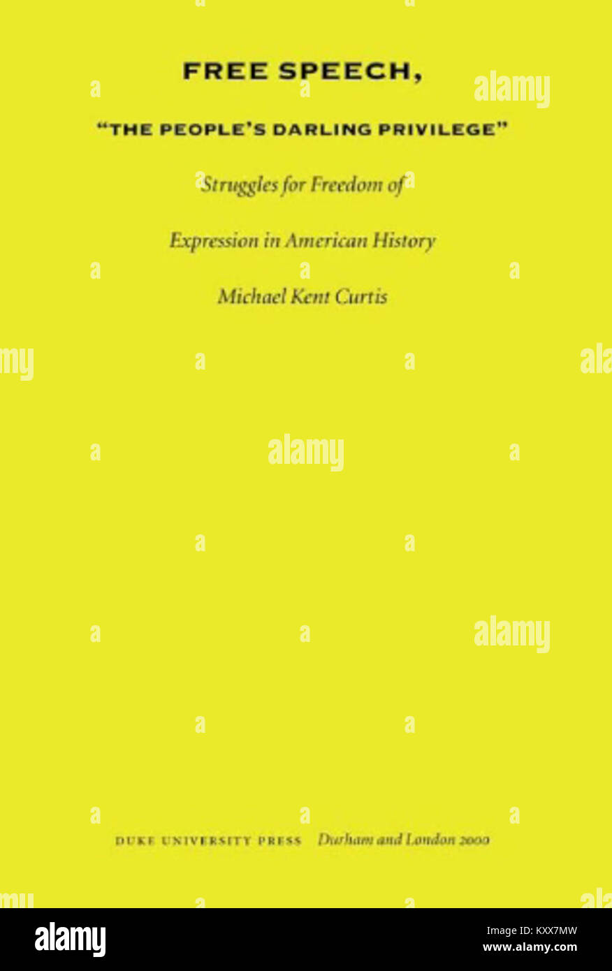 This work explores the concept of free speech, emphasizing its value as ...