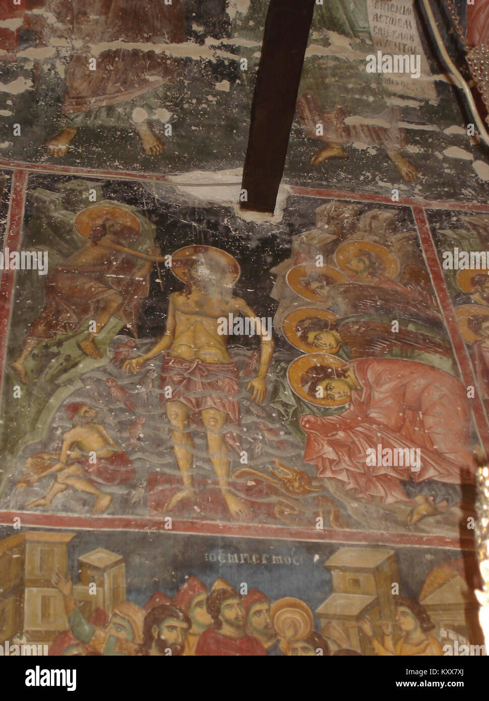 Frescos from St. Nicholas of Varoš, illustrating religious art and ...