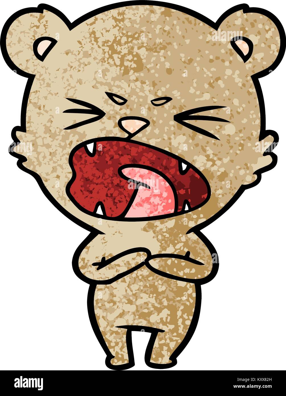bear cartoon character Stock Vector Image & Art - Alamy