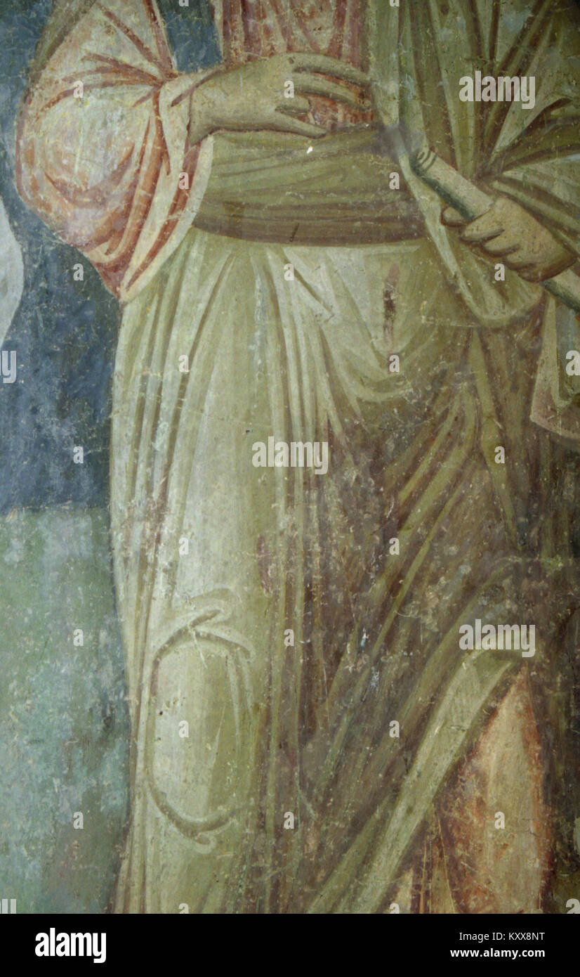Fresco from the Church of the Presentation of the Virgin Mary in ...