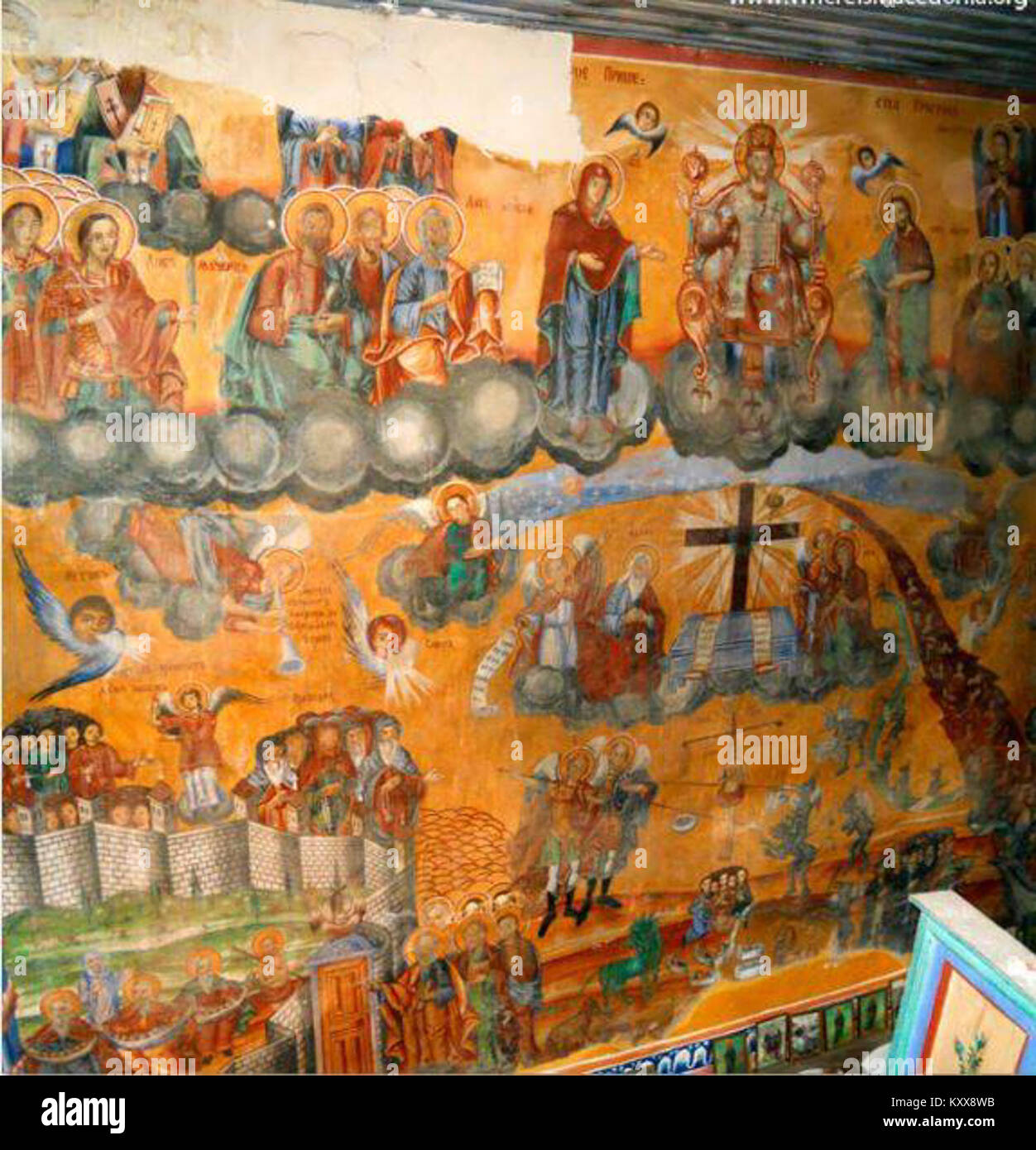 Freska vo Sv. Nikola Gradešnički 01 Stock Photo - Alamy