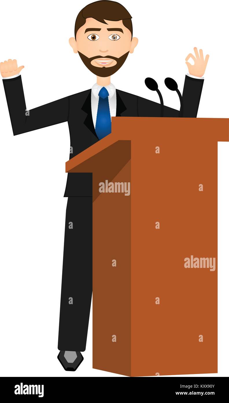 Lectern standing Stock Vector Images - Alamy