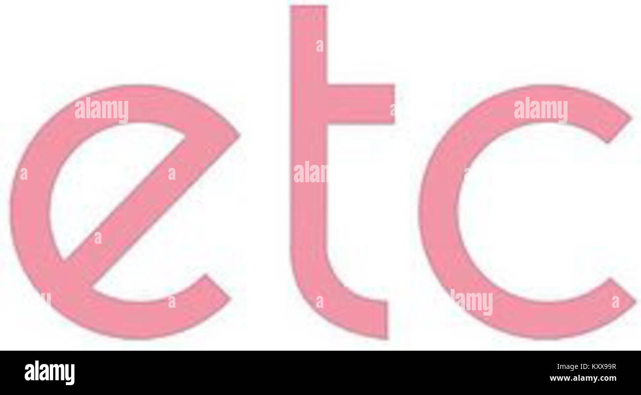 Etc logo design hi-res stock photography and images - Alamy