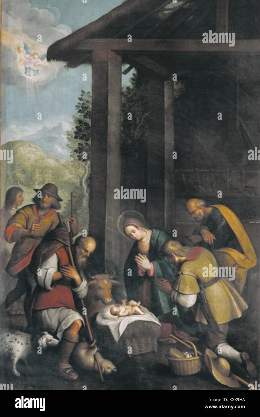 Nativity painting renaissance hi-res stock photography and images - Alamy
