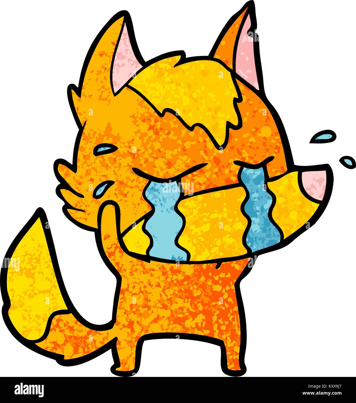 Sad fox Cut Out Stock Images & Pictures - Alamy