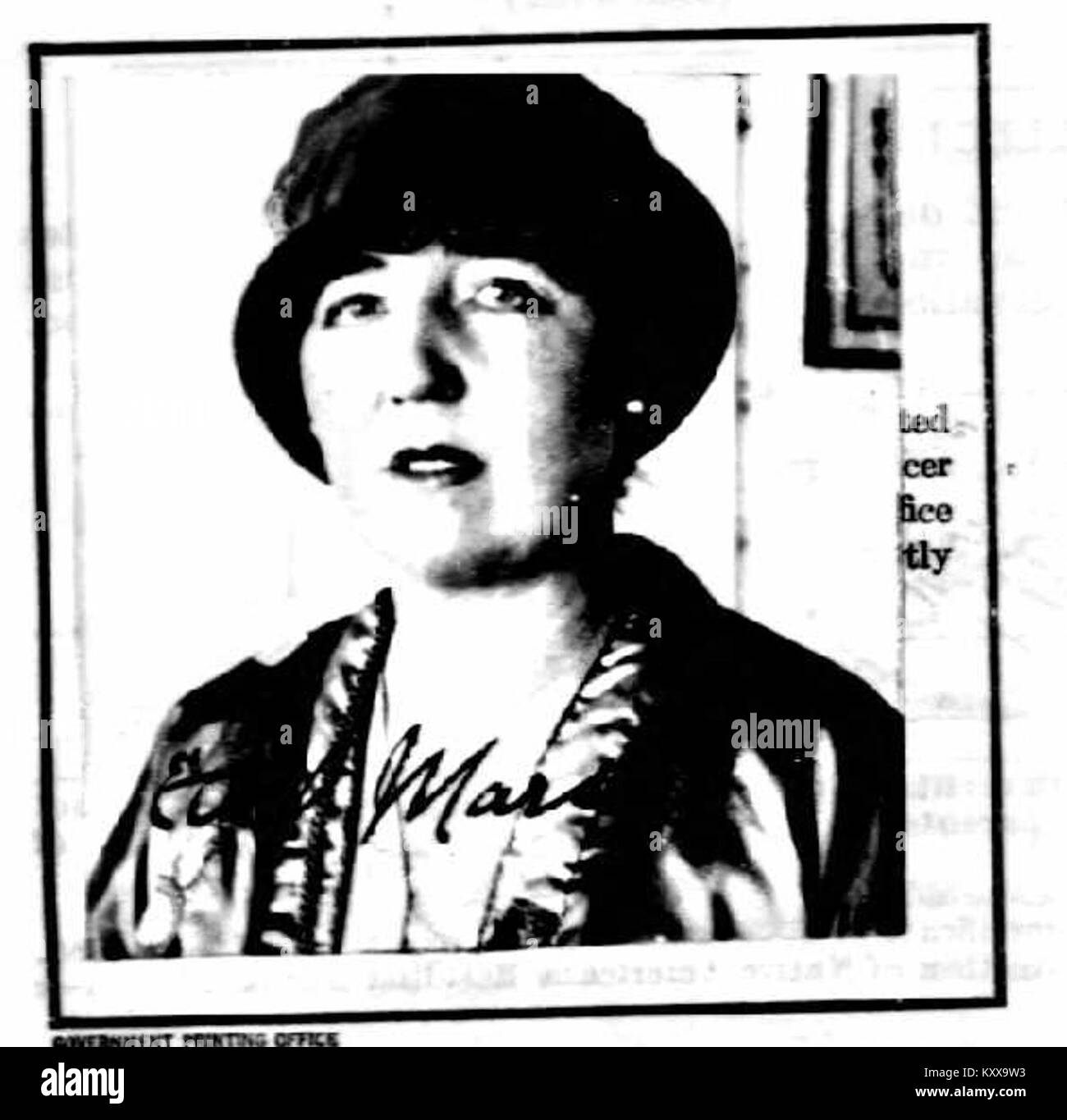 Ethel Mars, 1924 Stock Photo - Alamy