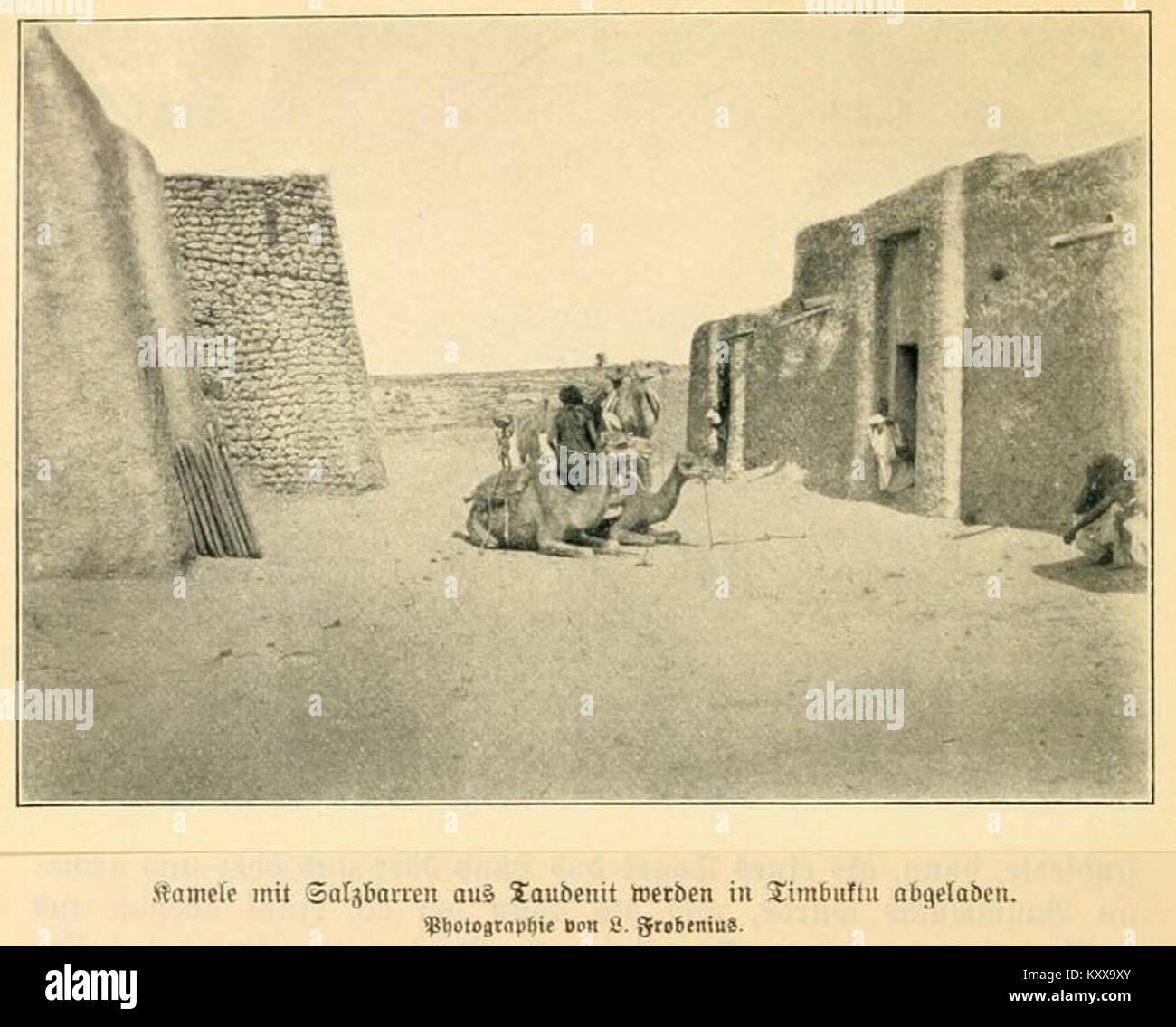Salt caravan timbuktu hi-res stock photography and images - Alamy
