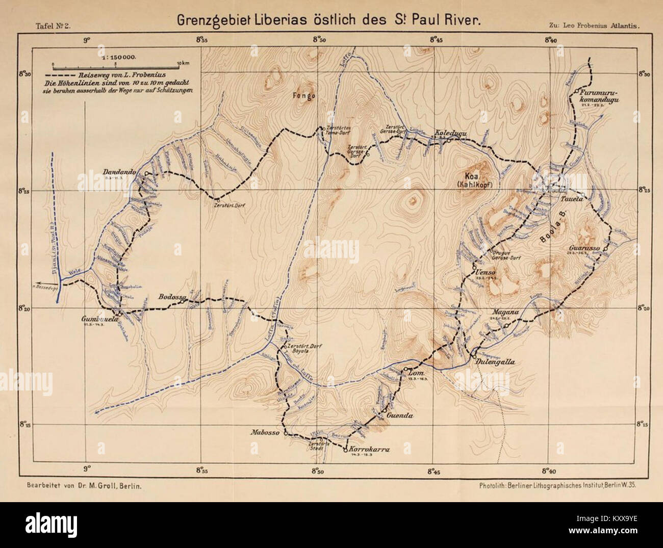 Maps of liberia hi-res stock photography and images - Alamy