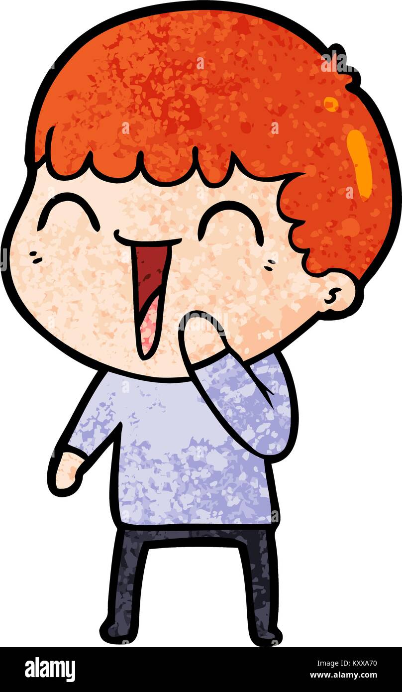 cartoon happy man Stock Vector Image & Art - Alamy