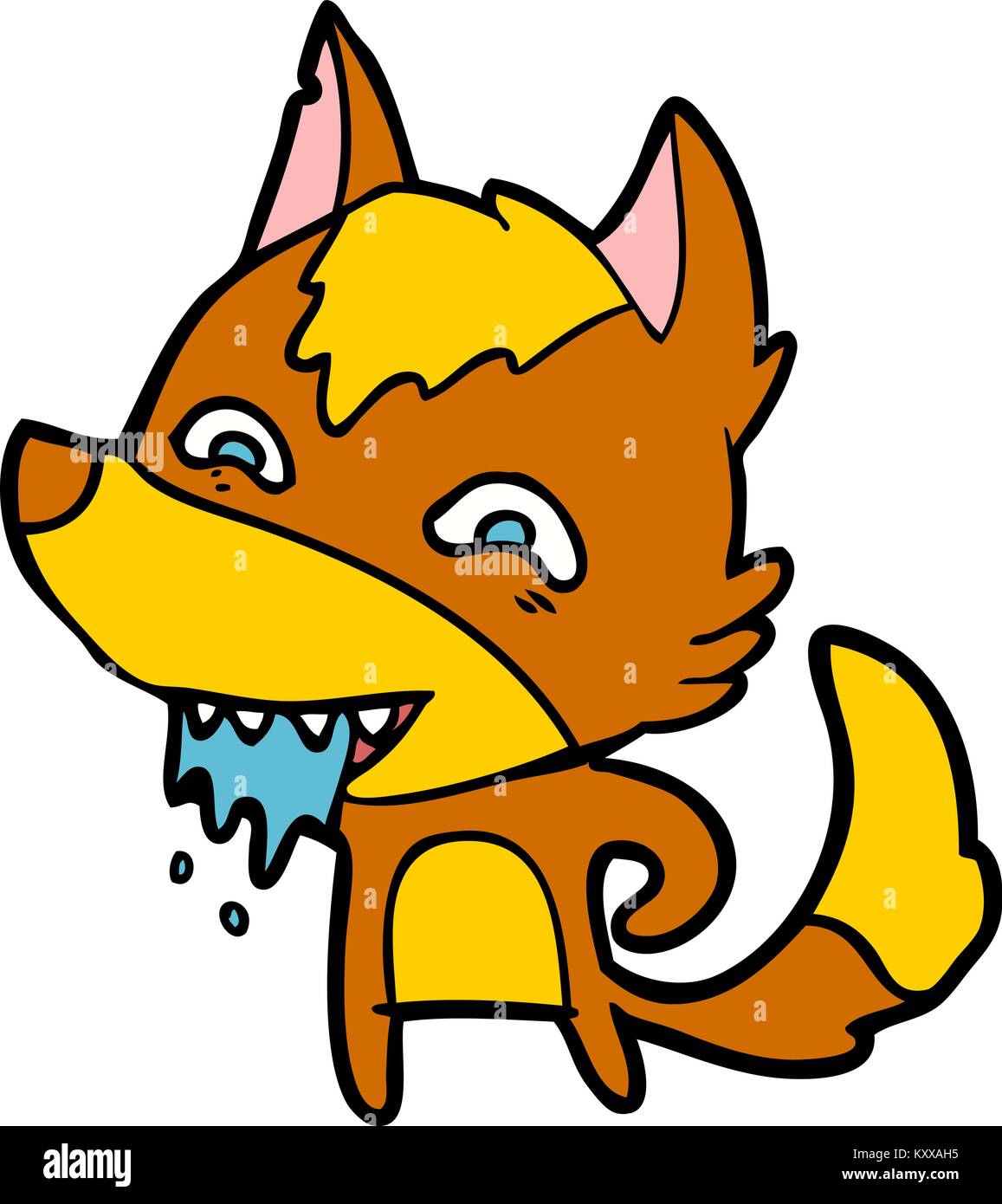 fox cartoon character Stock Vector Image & Art - Alamy
