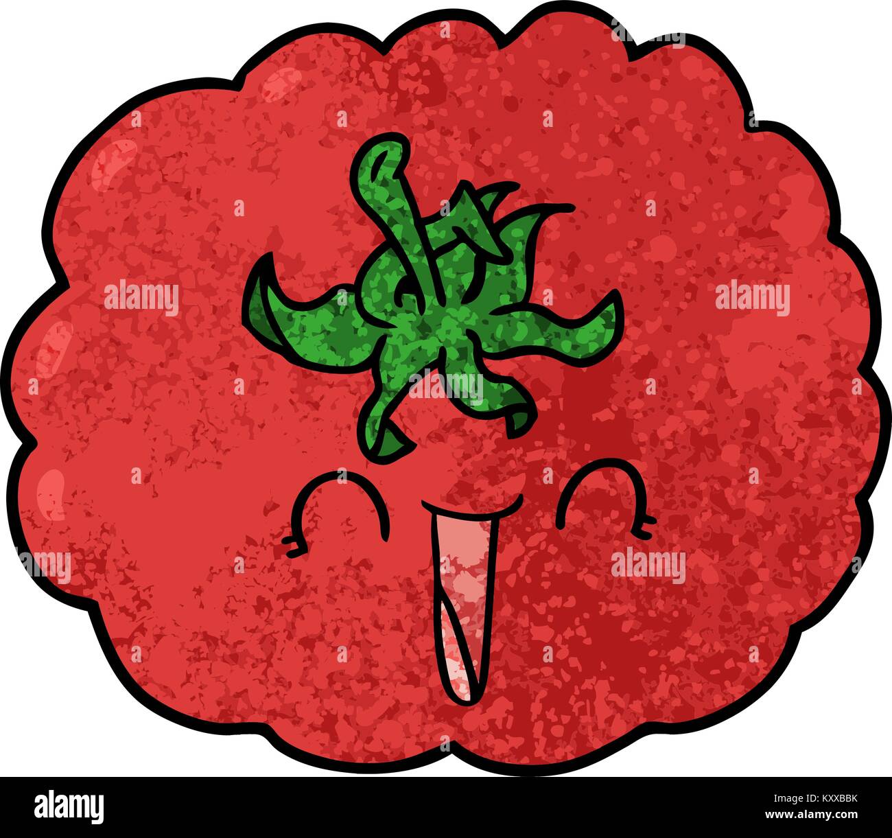 cartoon happy tomato Stock Vector Image & Art - Alamy