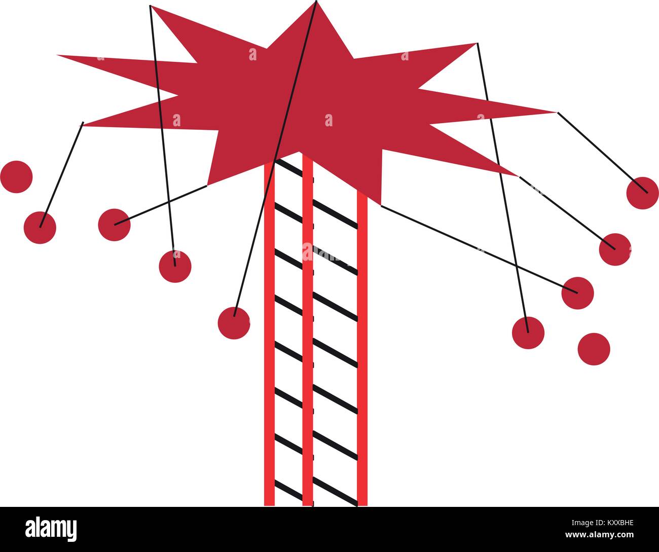 Theme park ride Stock Vector Image & Art - Alamy