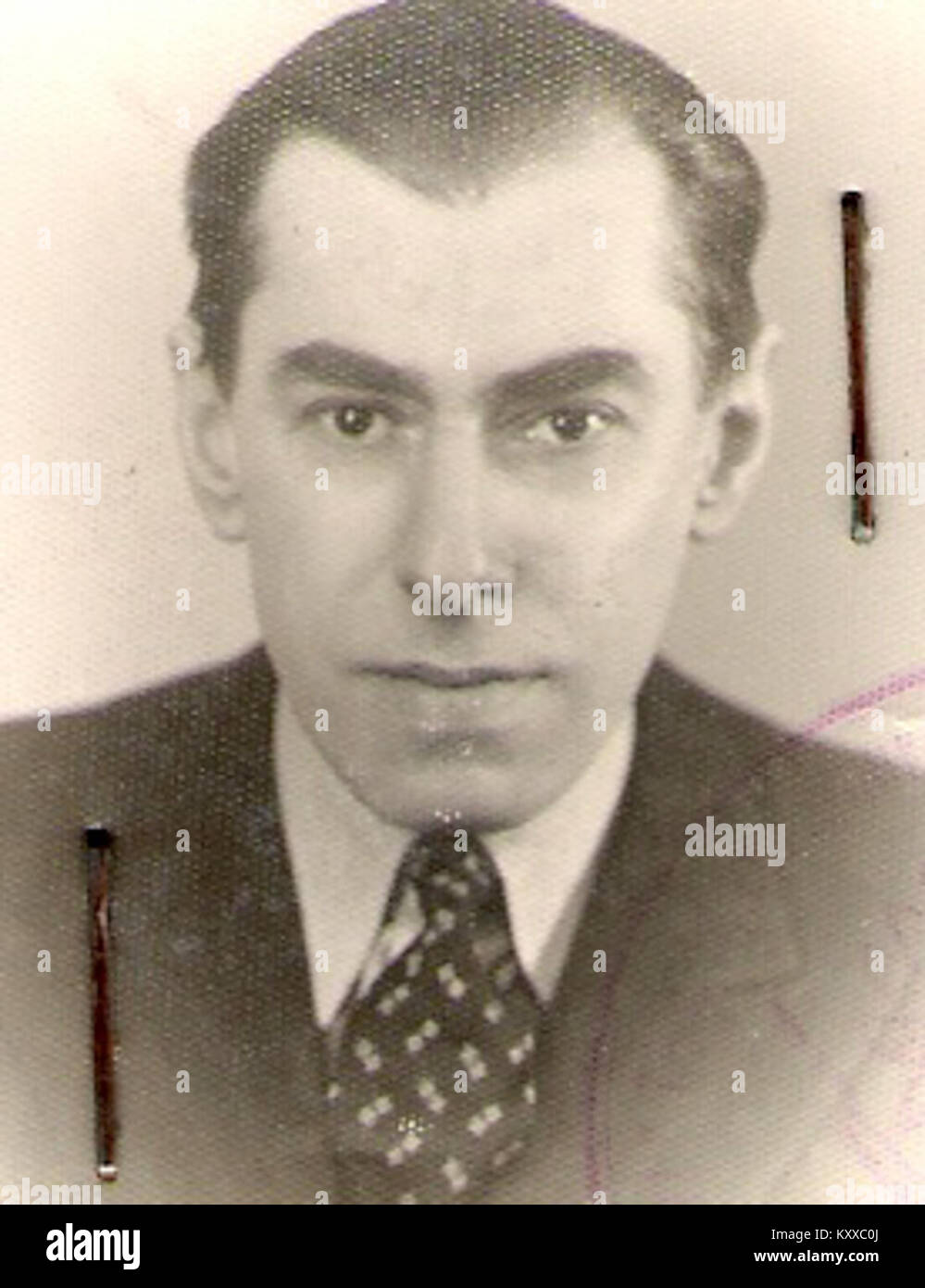 Eugeniusz czechowicz legitymacja czlonkowska zuwzonid (cropped Stock ...