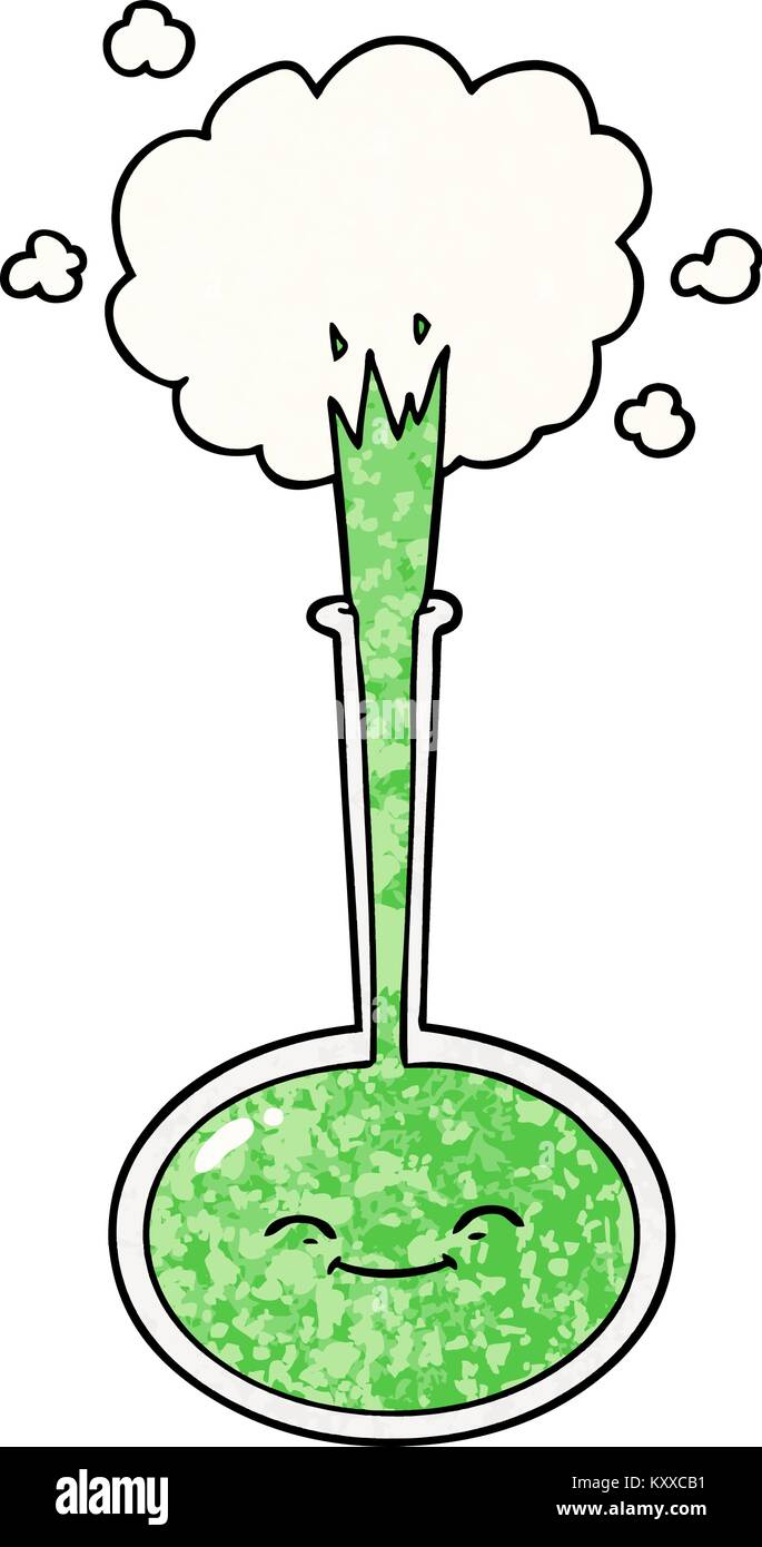 cartoon chemical reaction Stock Vector Image & Art - Alamy