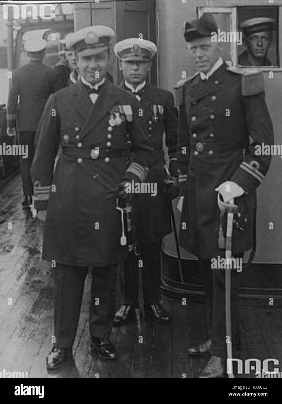 A 1927 photograph or artwork featuring Eugeniusz Solski, Jerzy Maria ...