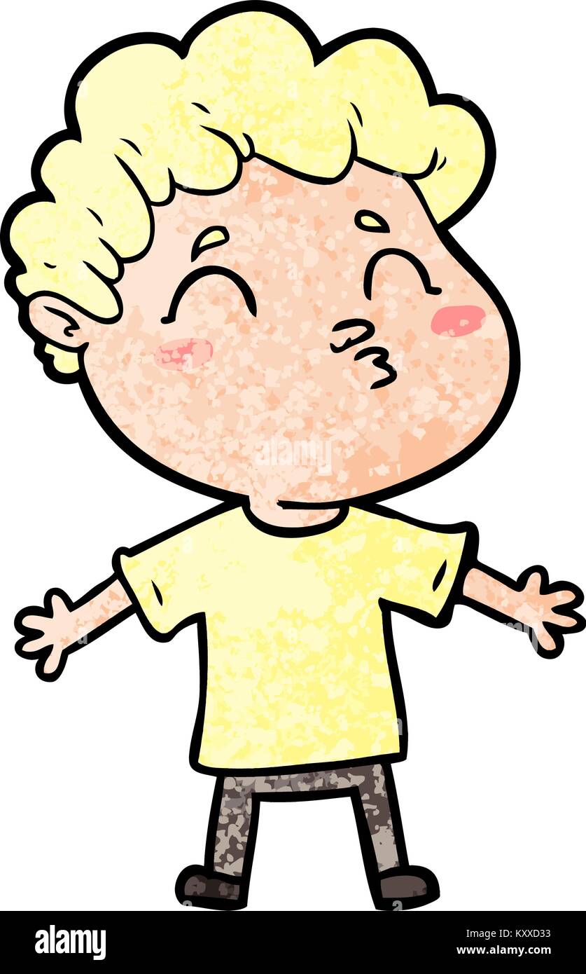 cartoon man pouting Stock Vector Image & Art - Alamy