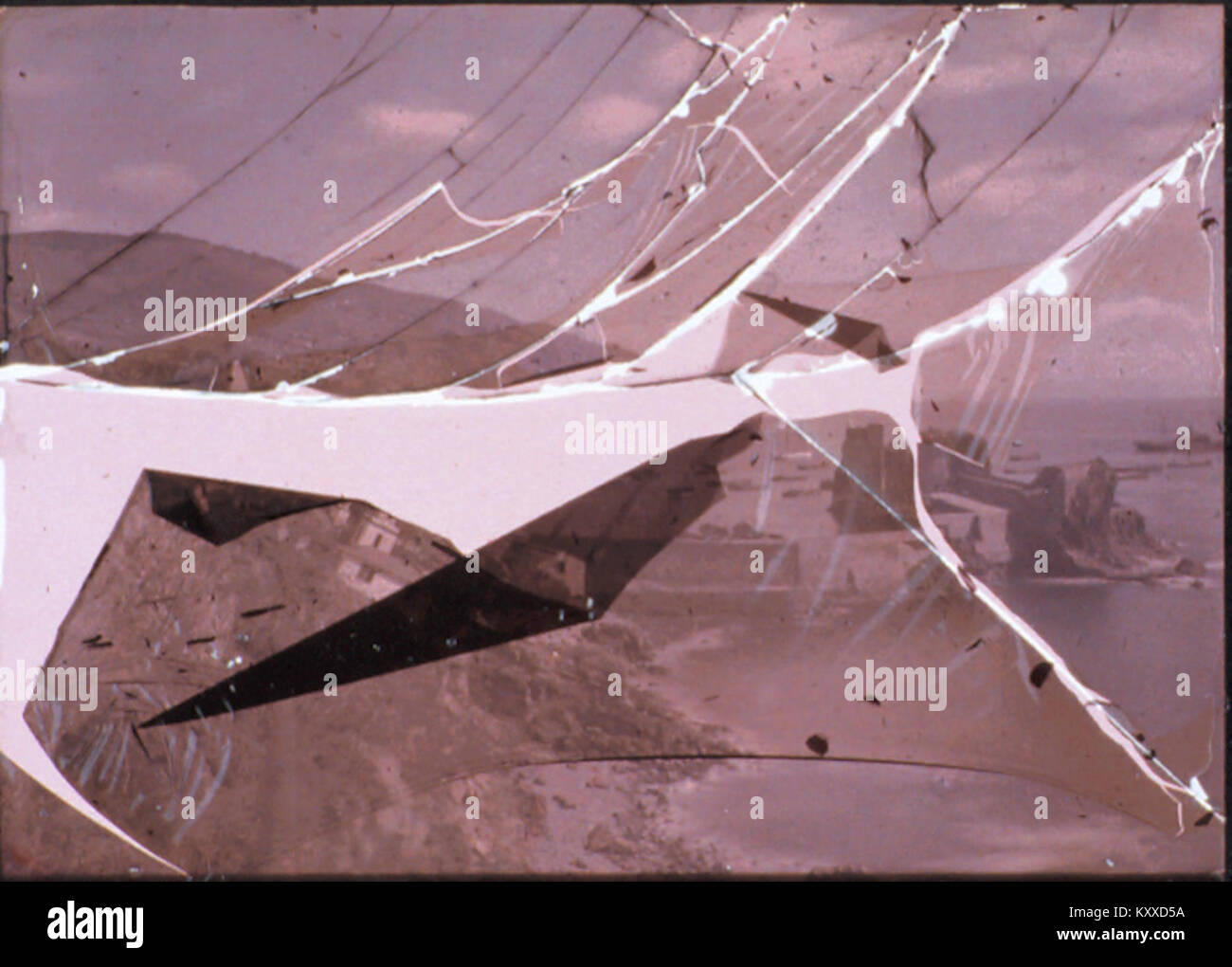 Funchal Bay, Madeira, by Sarah Angelina Acland, c.1910 (broken Stock ...