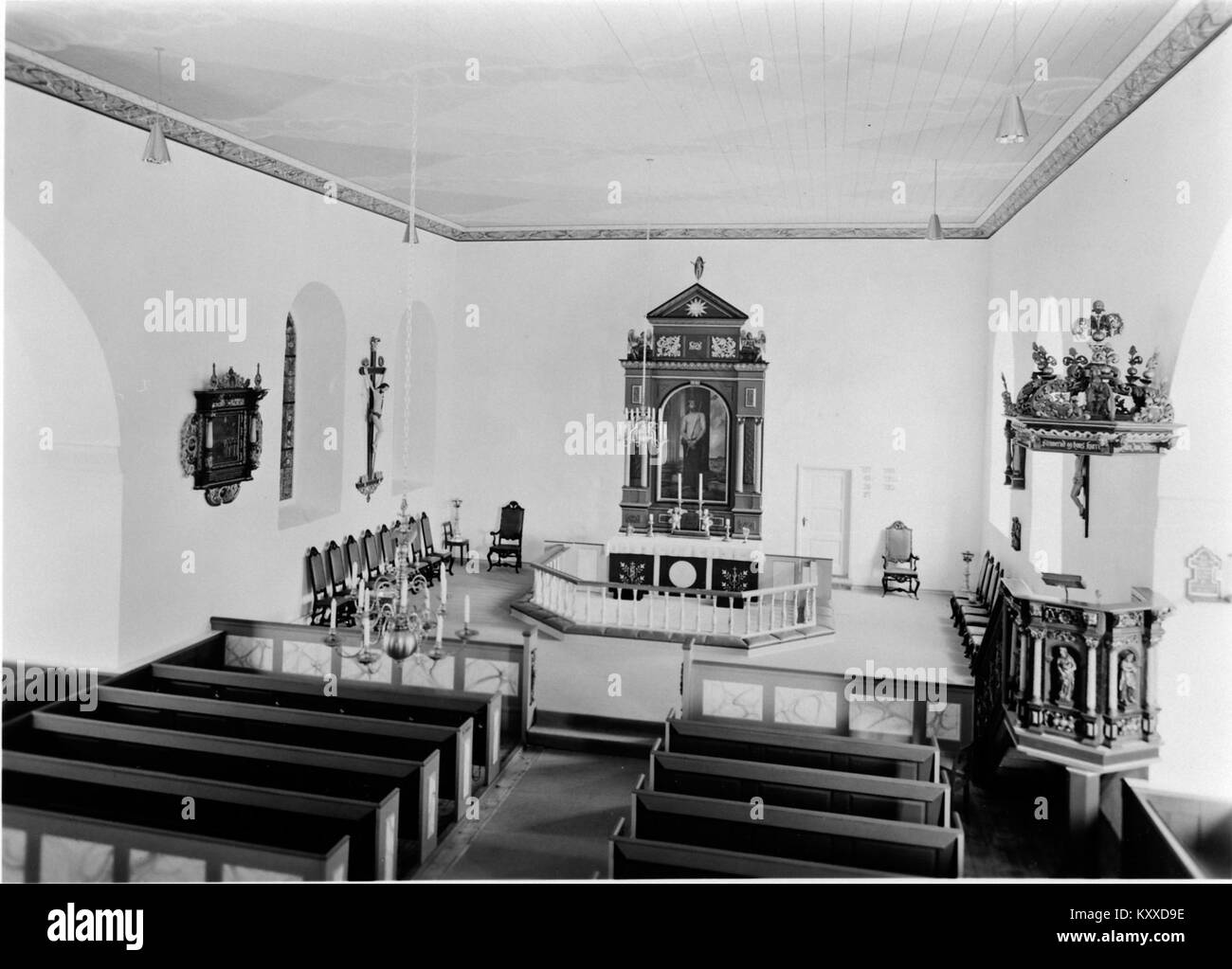Furnes Church in Norway, dating to the early 20th century, features ...