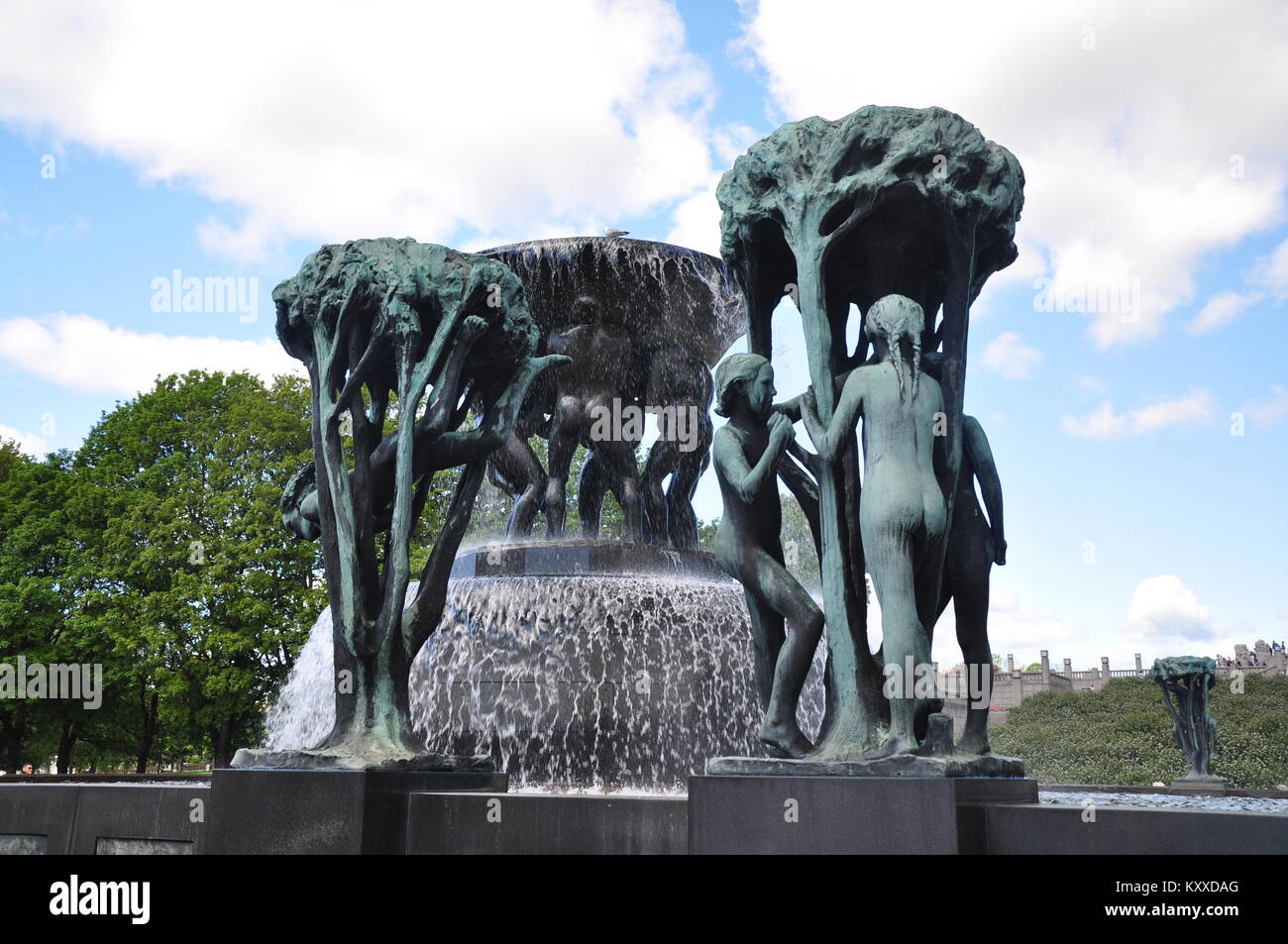 The Vigeland Sculpture Park, Oslo, Norway Stock Photo - Alamy