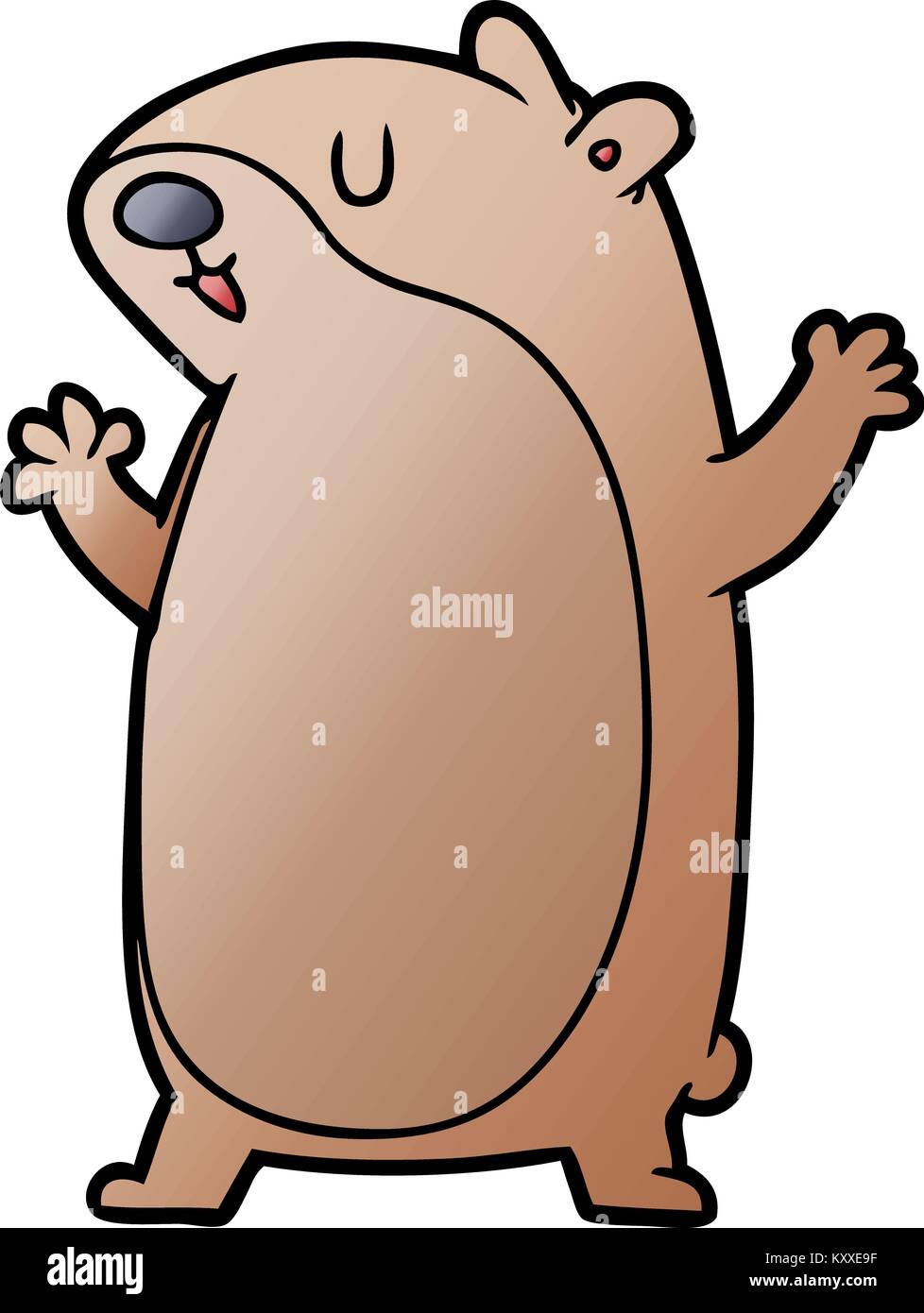 Cute gerbil Stock Vector Images - Alamy