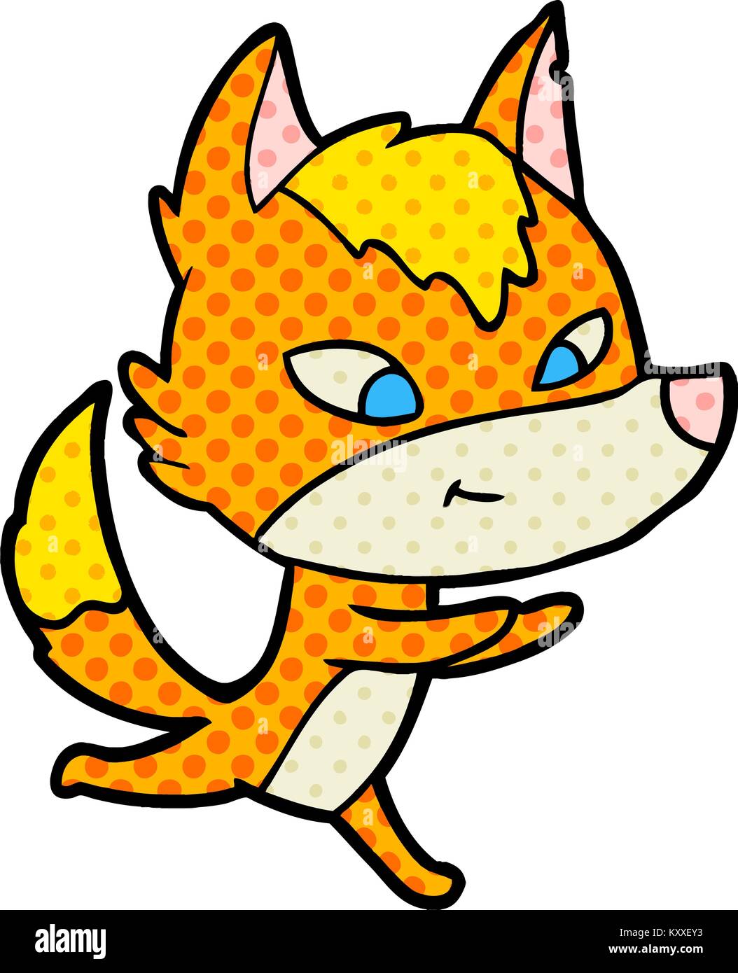 fox cartoon character Stock Vector Image & Art - Alamy