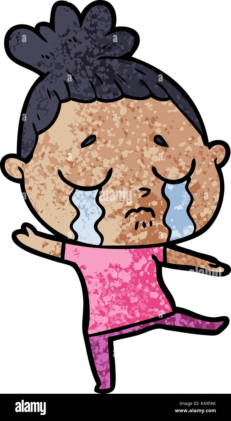 cartoon crying woman Stock Vector Image & Art - Alamy