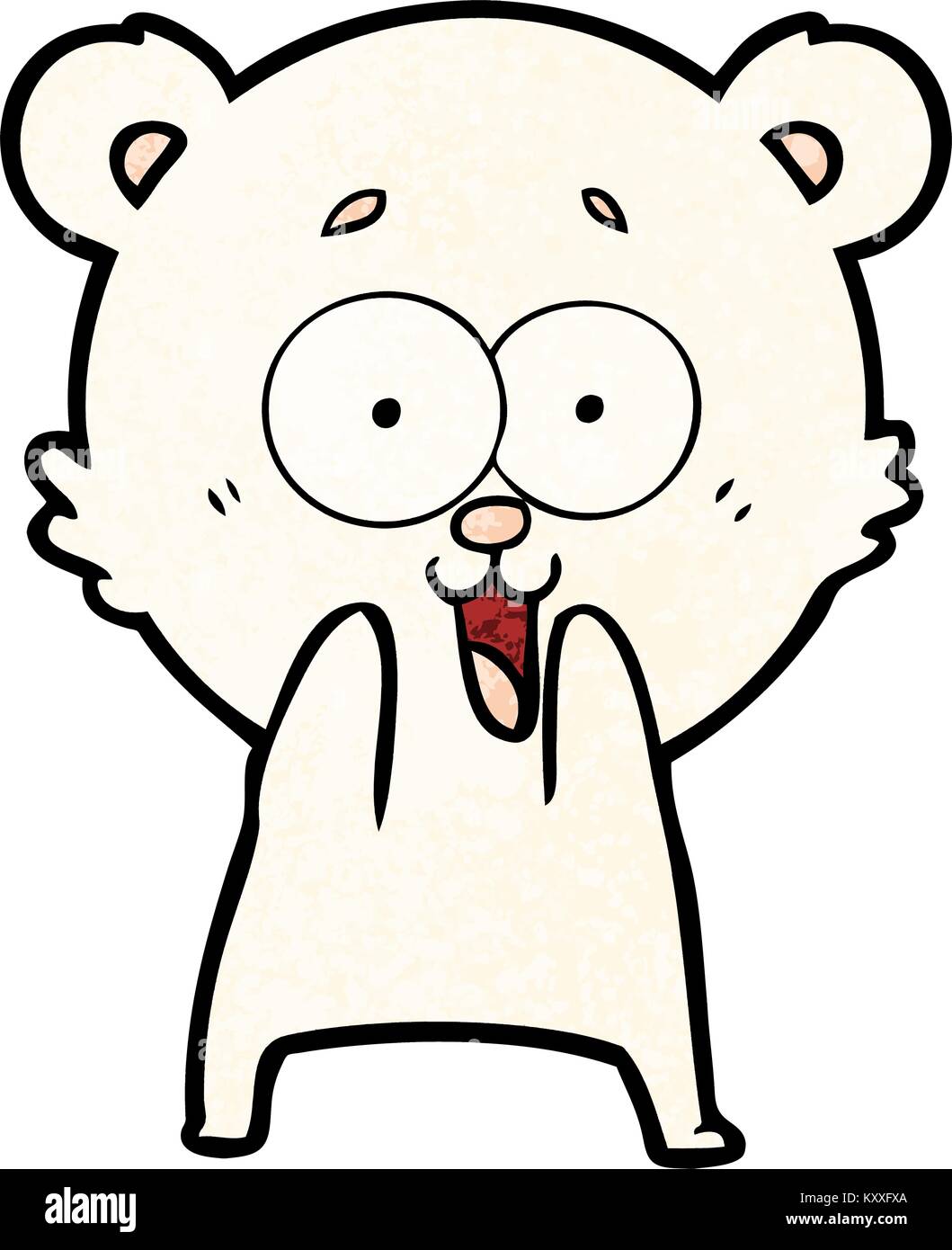 excited teddy bear cartoon Stock Vector Image & Art - Alamy