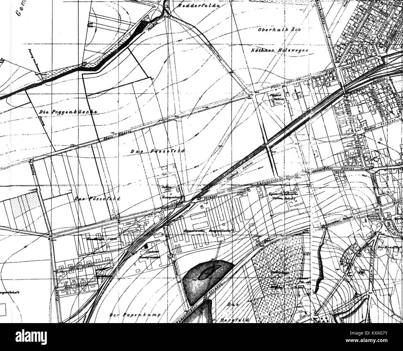 Map showing layout structure Black and White Stock Photos & Images - Alamy
