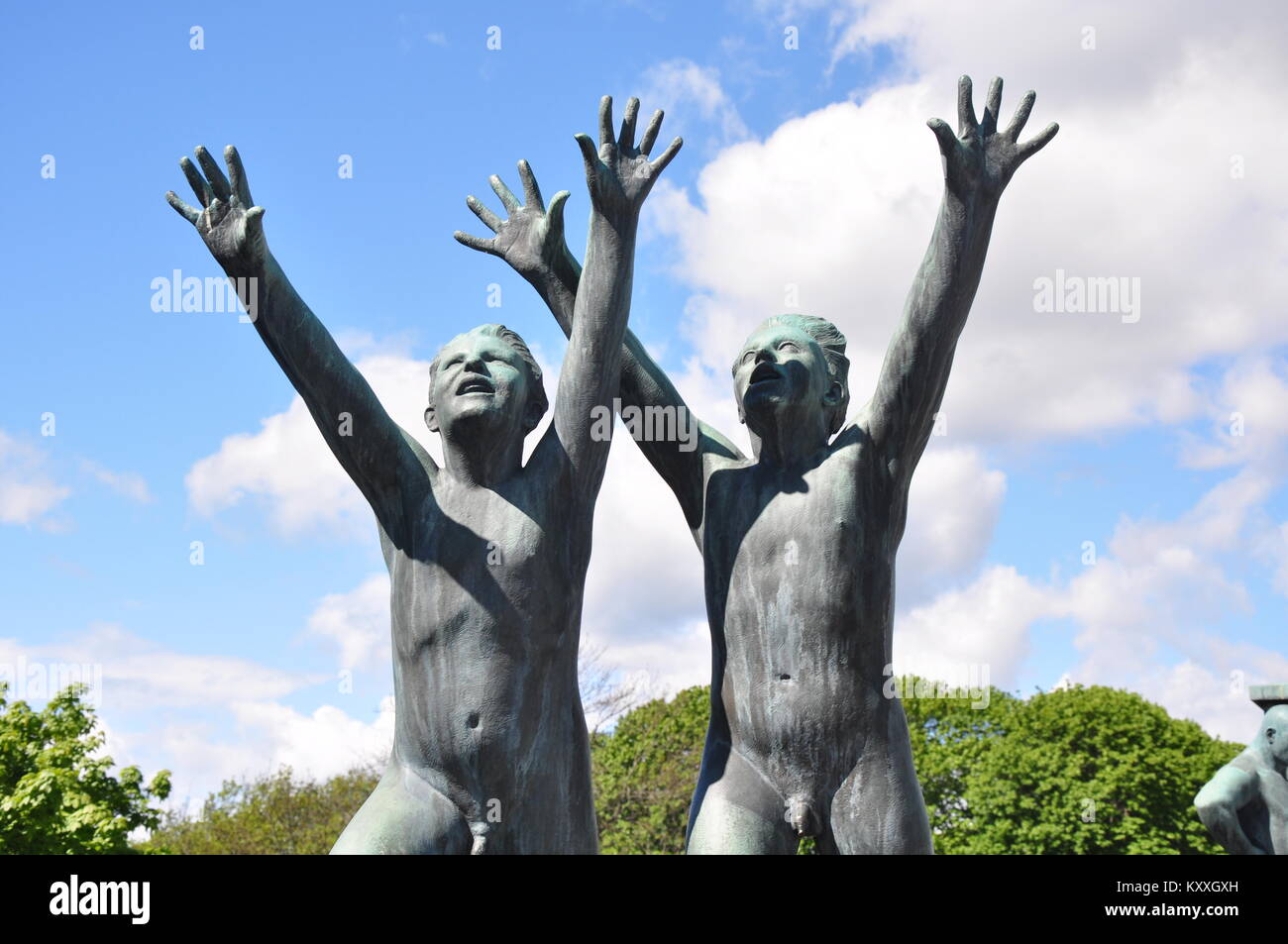 The Vigeland Sculpture Park, Oslo, Norway Stock Photo - Alamy