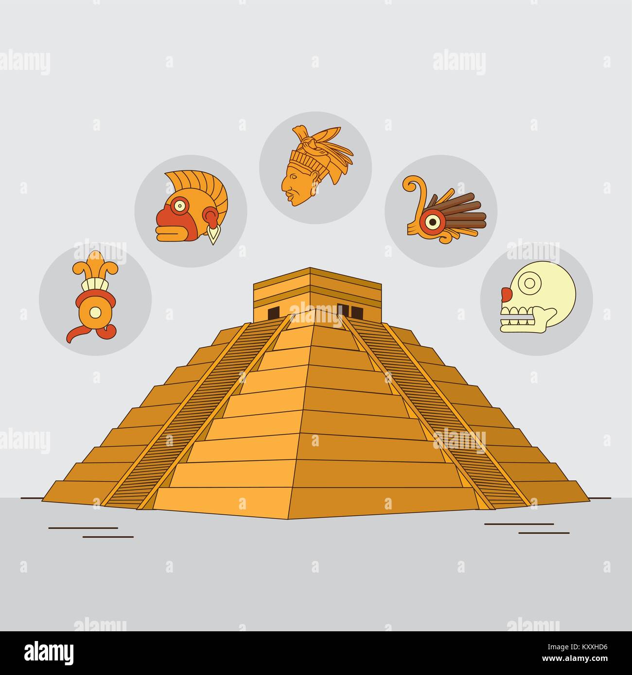 Maya culture design Stock Vector Image & Art - Alamy