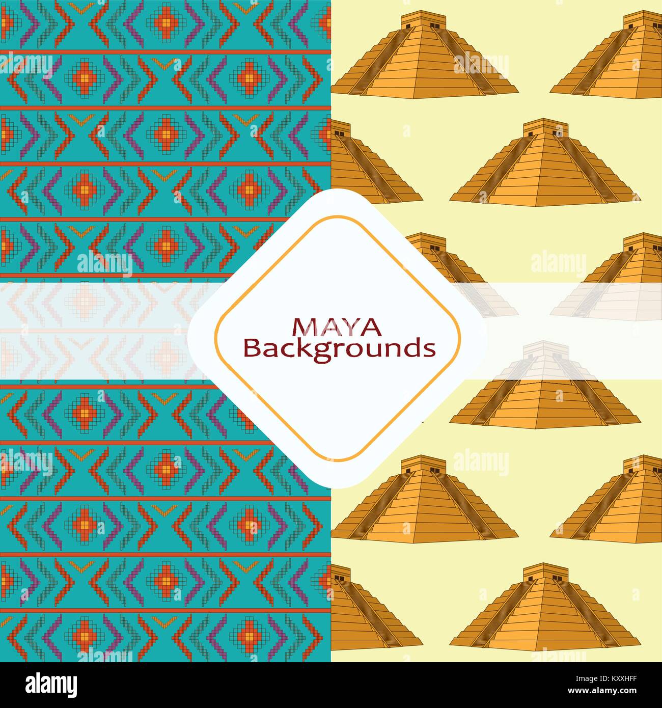 Maya culture background Stock Vector Image & Art - Alamy