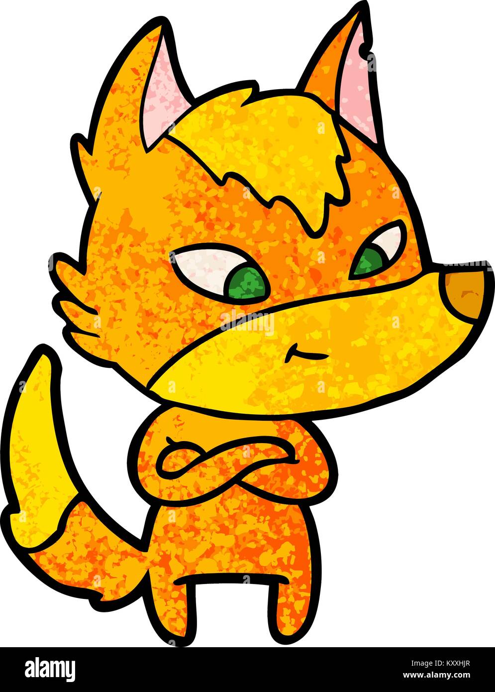 fox cartoon character Stock Vector Image & Art - Alamy