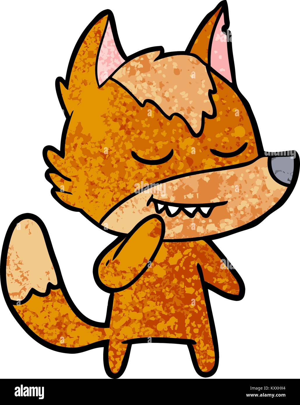 fox cartoon character Stock Vector Image & Art - Alamy