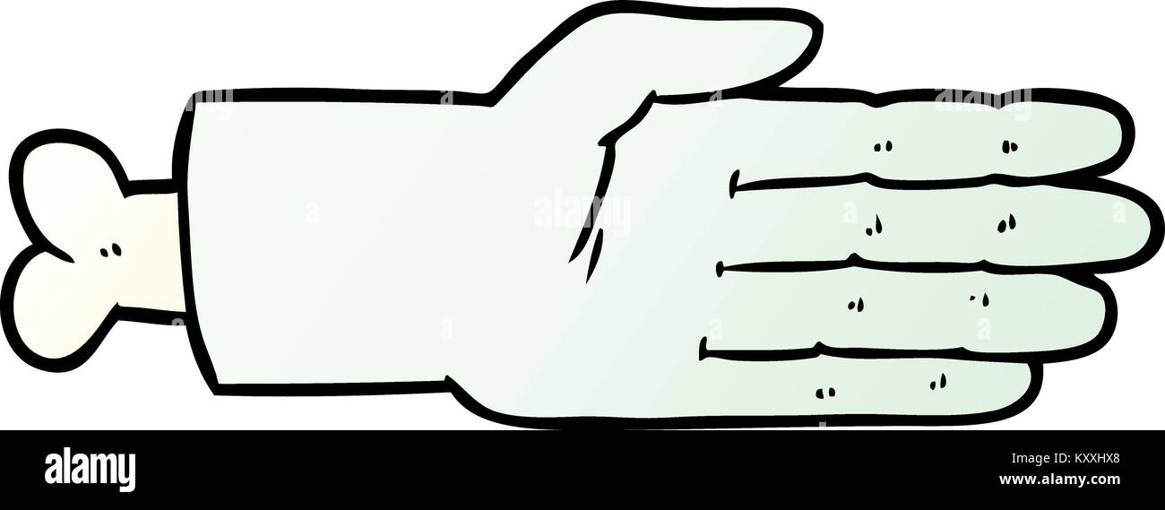 cartoon zombie hand Stock Vector Image & Art - Alamy