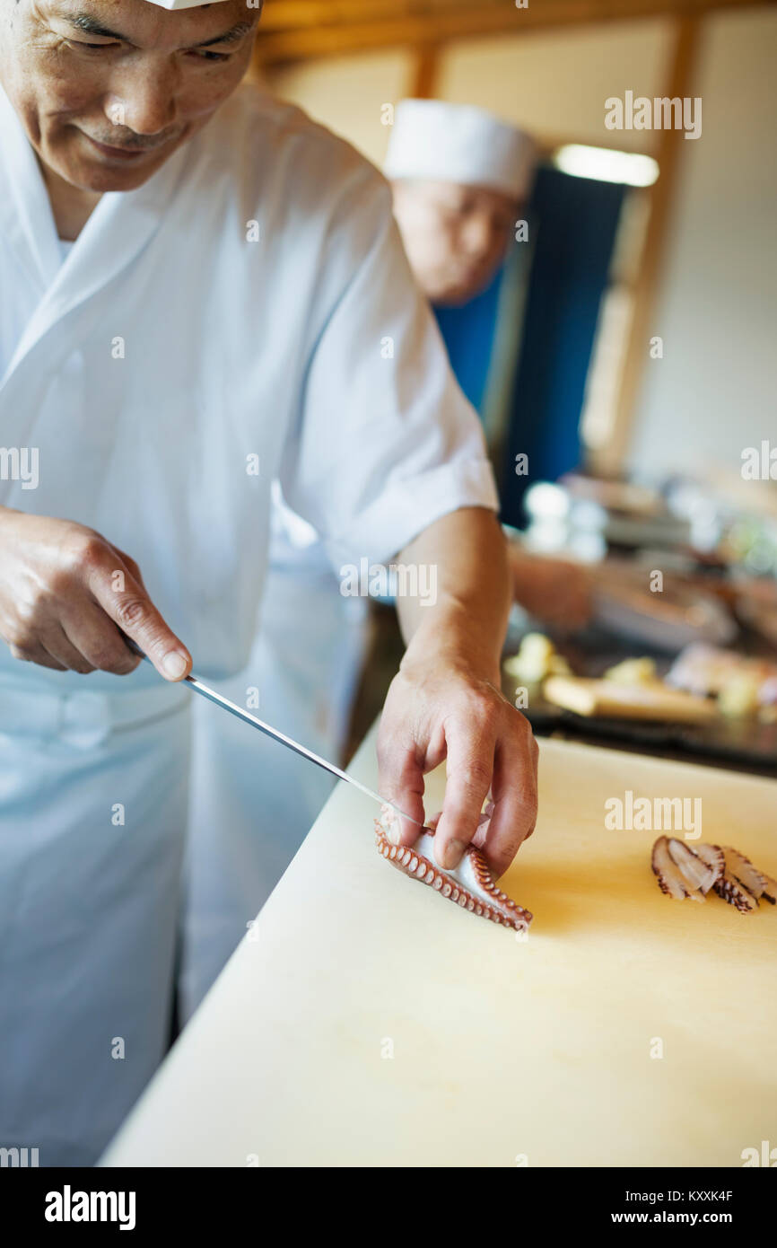 Octopus fish counter hi-res stock photography and images - Alamy
