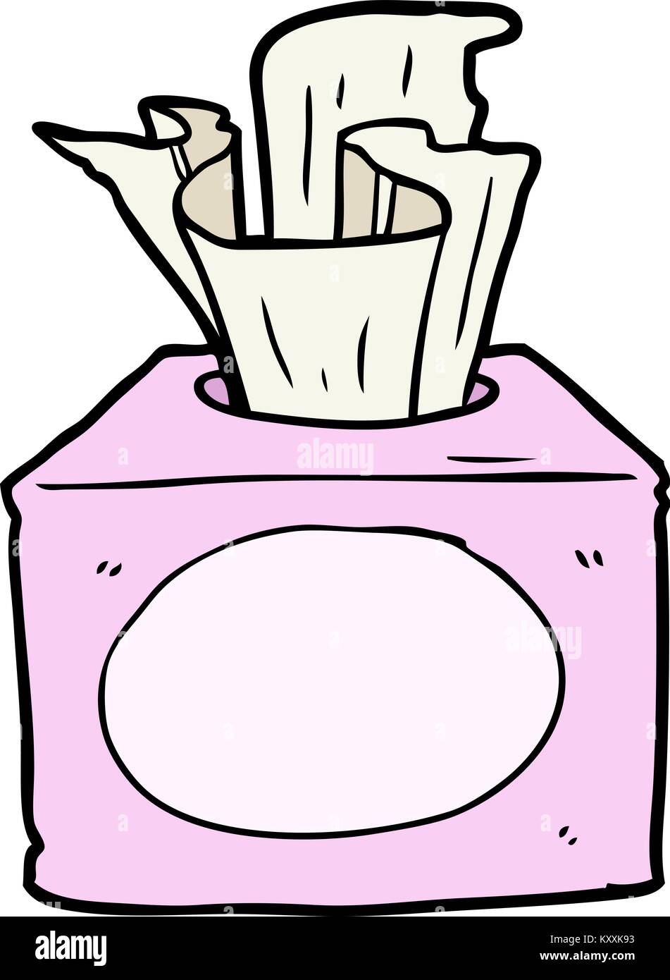 cartoon box of tissues Stock Vector Image & Art - Alamy