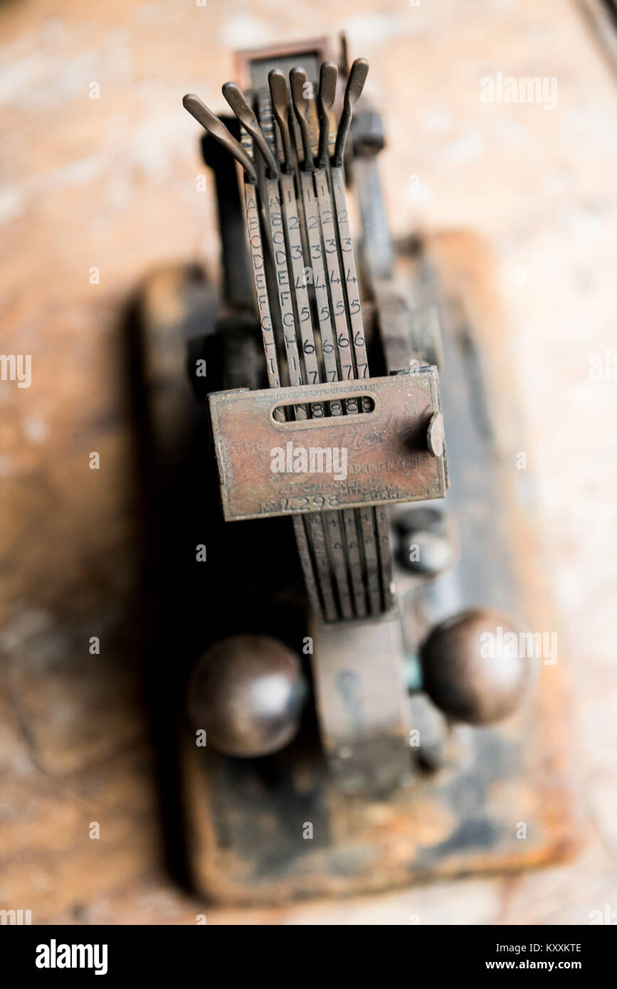 Laundry Marking Machine High Resolution Stock Photography and Images ...