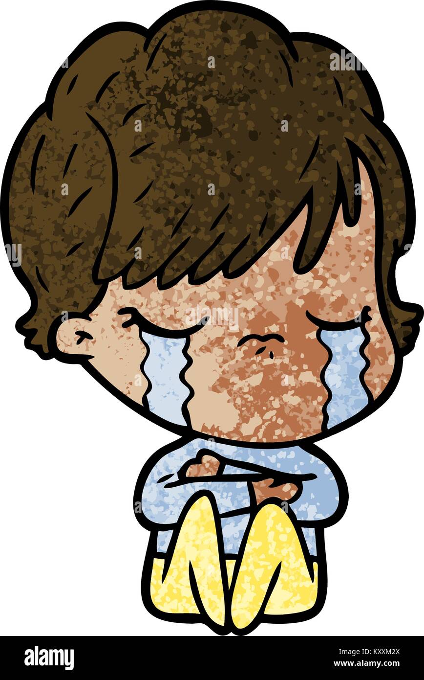 cartoon woman crying Stock Vector Image & Art - Alamy