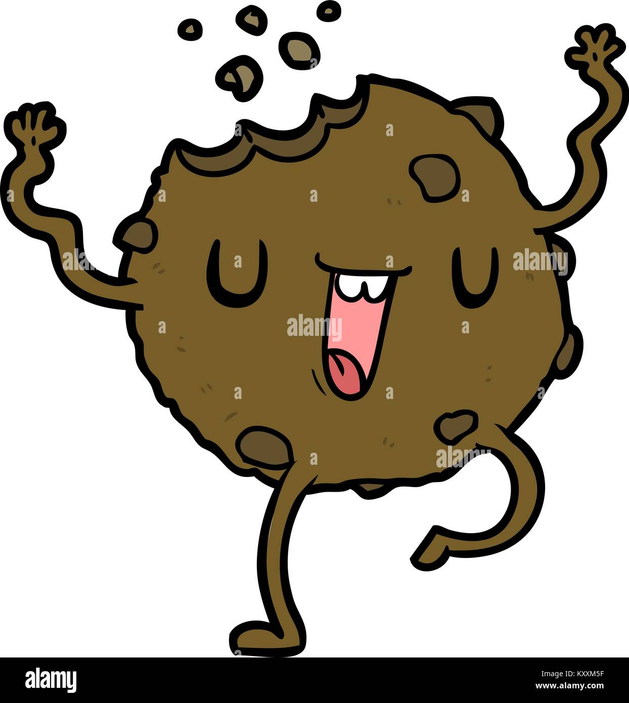 cartoon dancing cookie Stock Vector Image & Art - Alamy