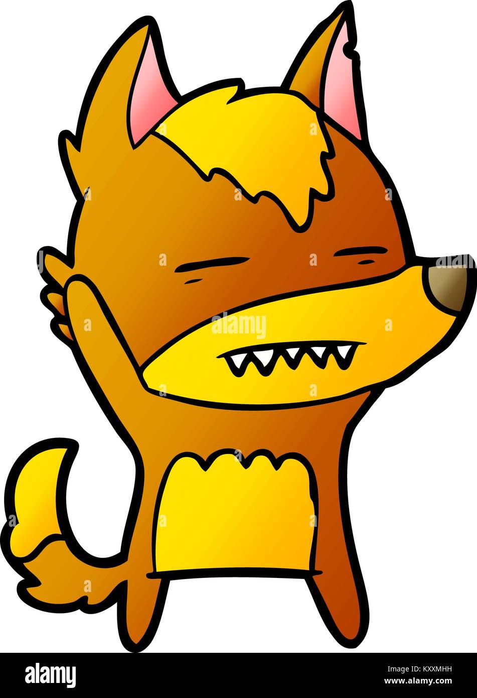 fox cartoon character Stock Vector Image & Art - Alamy