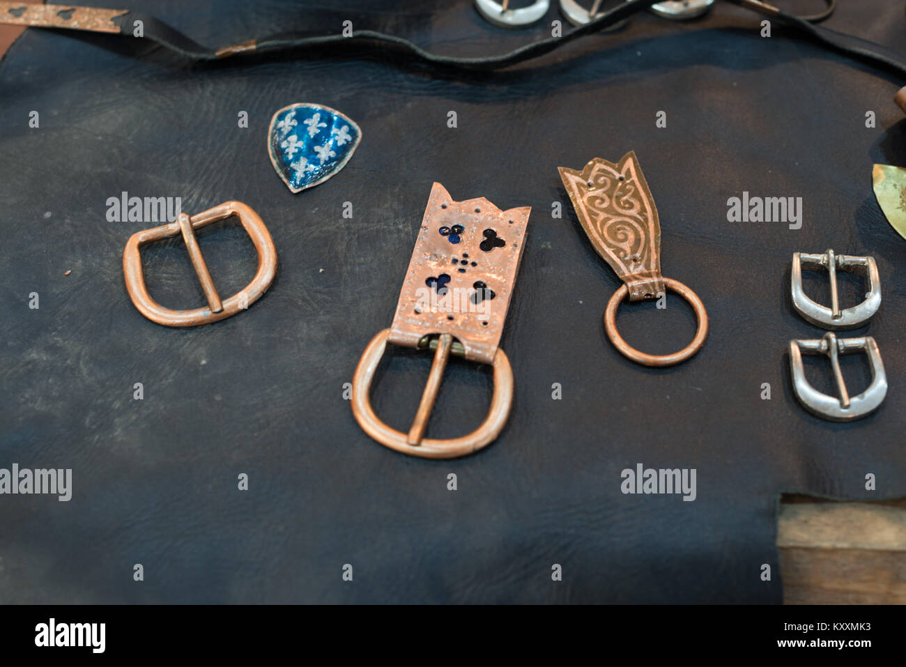 Belt on table hi-res stock photography and images - Alamy