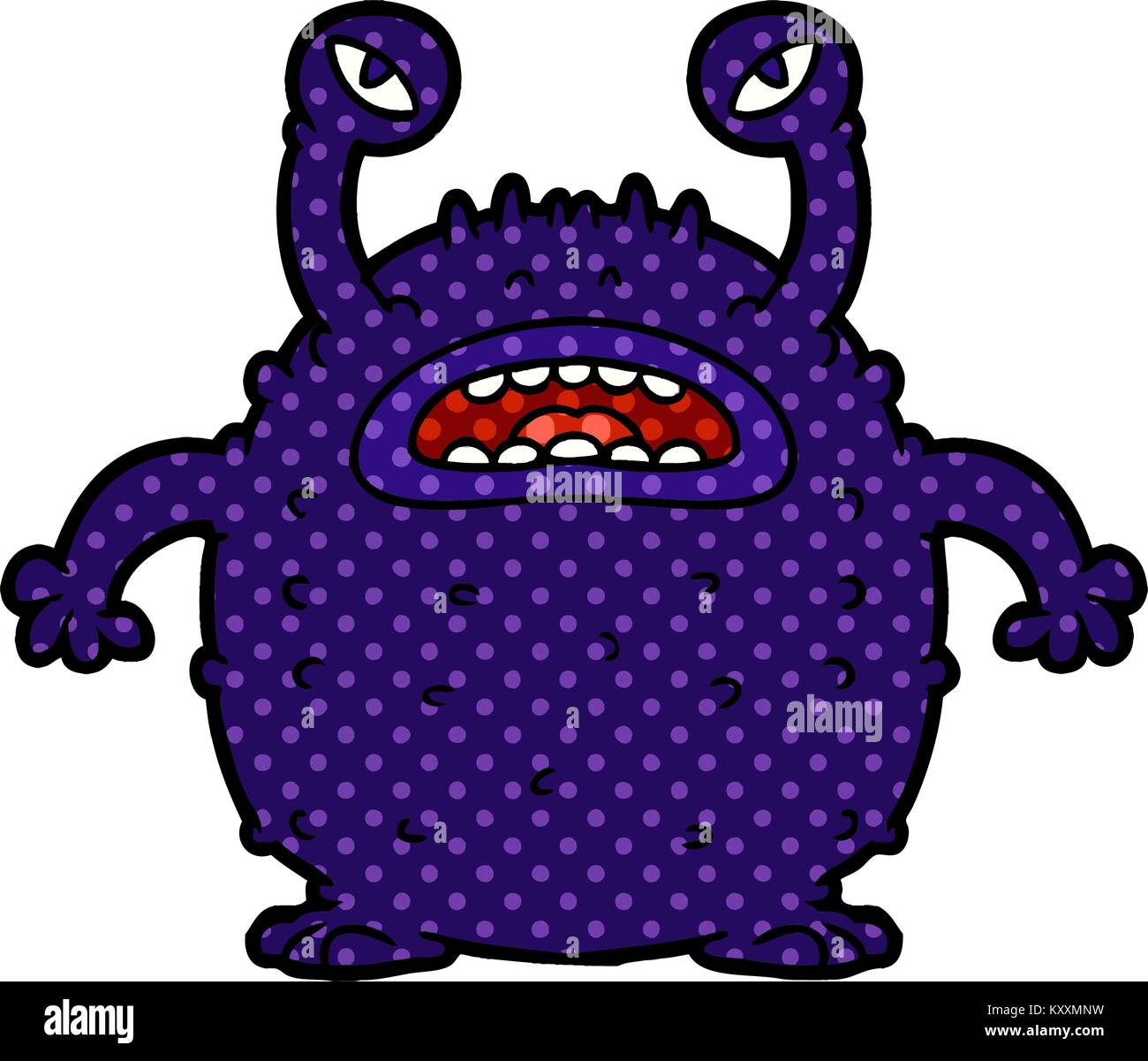 grumpy cartoon alien Stock Vector Image & Art - Alamy